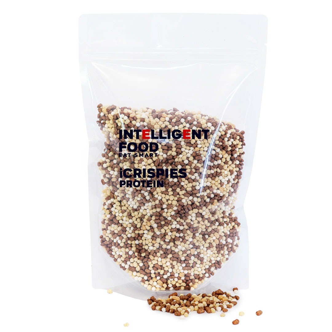 CRISPIES Fitness Protein 60% 250g - INTELLIGENT FOOD Rychlé Fitnes protein